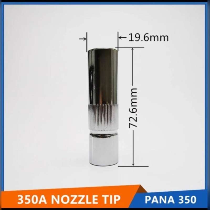Jual Nozzle Tip P350 350 Pana Nosel Torch Mig 350a Nozel Tang Las Co2 ...
