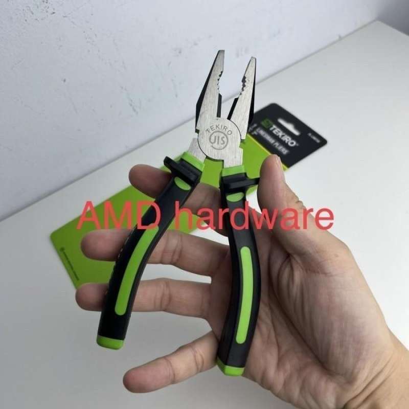 Jual Tang Kombinasi 7 Inchi Combination Pliers Original Tekiro Kapusi ...