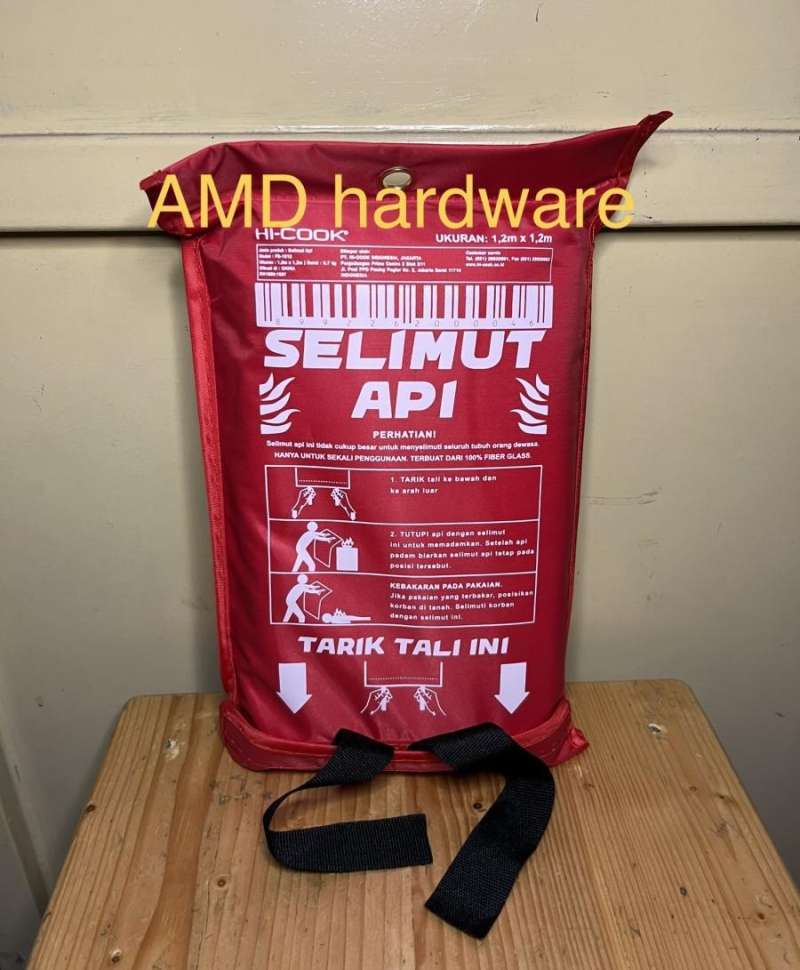 Jual Selimut Api Fire Blanket Hi-cook Original Fb-1212 1.2mx 1,2 Meter ...