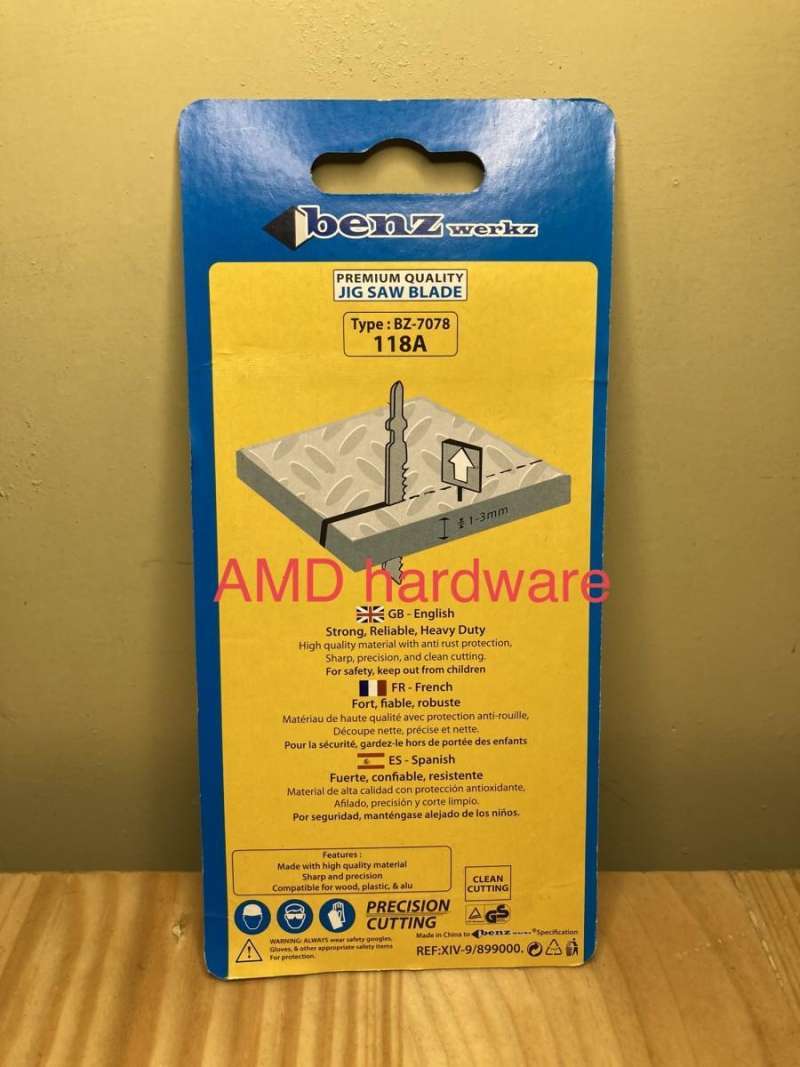 Jual T111c T118a Mata Jigsaw Gergaji Metal Kayu Besi Set Benz Jig Saw ...