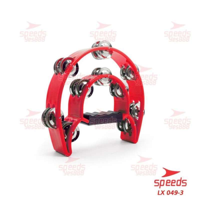 Jual Trendy Speeds Alat Musik Tamborin Tambourine Double Bingkai ...