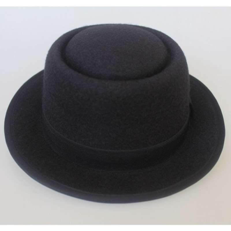 Jual Topi Fedora Pie Hat Topi Bulat Pork Pie Topi Glen Fredly - Cokelat ...