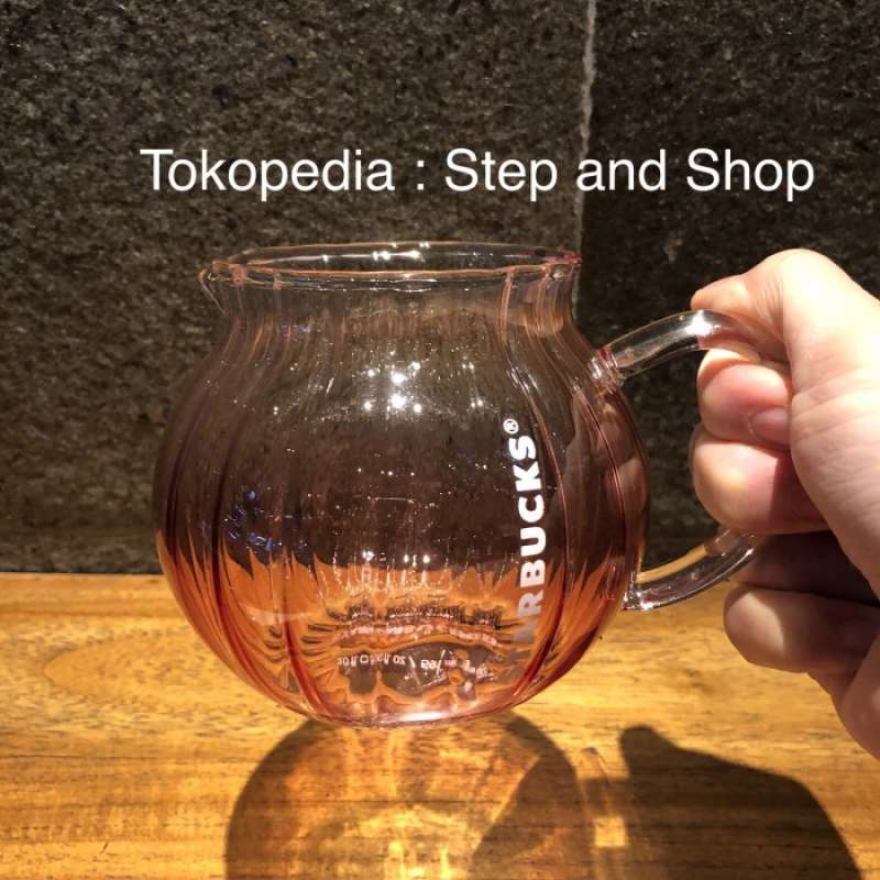Promo Starbucks Mug Taiwan Pitcher Glass - Red Cherry Blossom 2022 Rare ...
