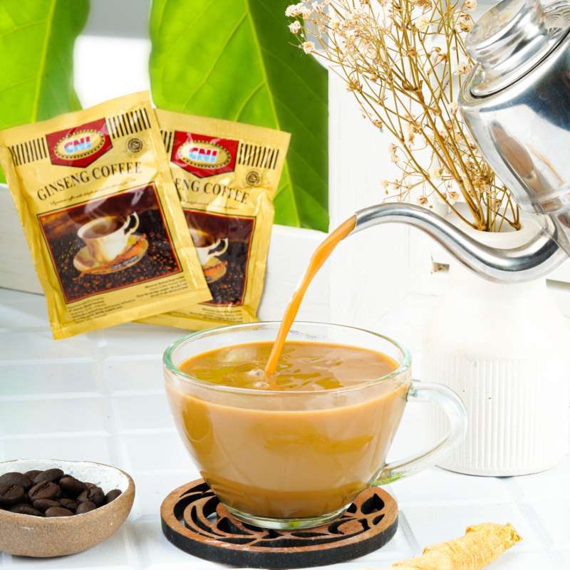 Promo Cni Kopi Ginseng Original Sachet - Signature Coffee Up Sugar Free ...