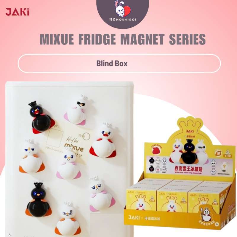Jual Mixue Fridge Magnet Series Jaki Honey Snow Ice City Snow King Ice ...