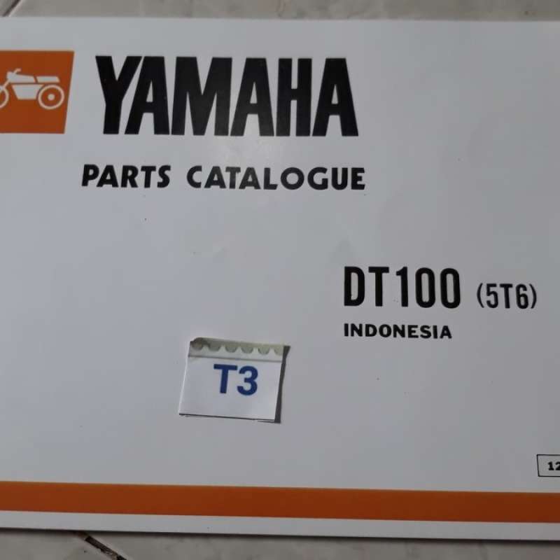 Jual Buku Part Catalog Yamaha Dt 100 Di Seller Rumix - Cengkareng Timur, Kota Jakarta Barat | Blibli
