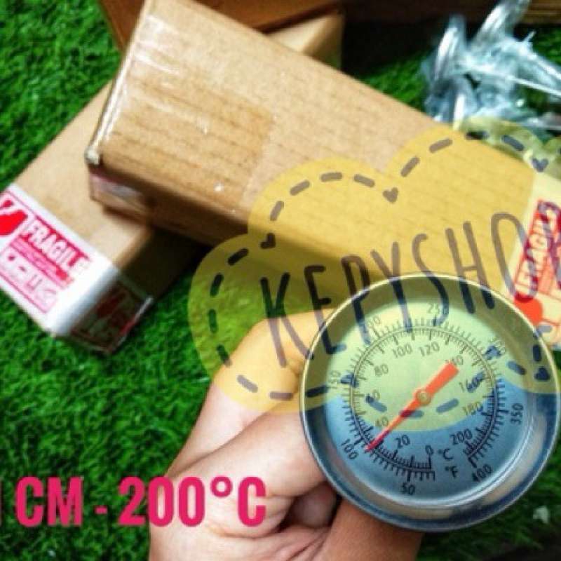 Promo Termometer Thermometer Minyak Air Kopi Susu Jarum Analog Akurat ...