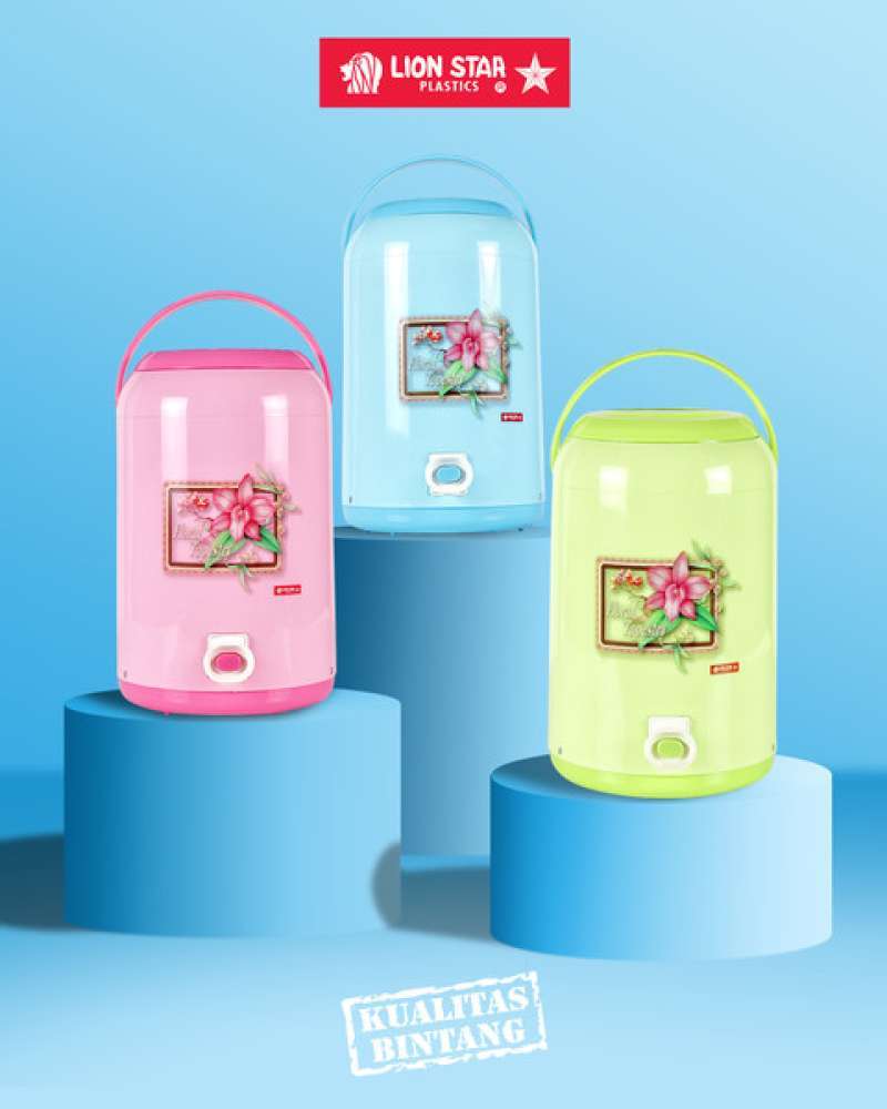 Promo Lion Star Blue Sky Drink Jar Thermos Termos Air Minum Minuman ...