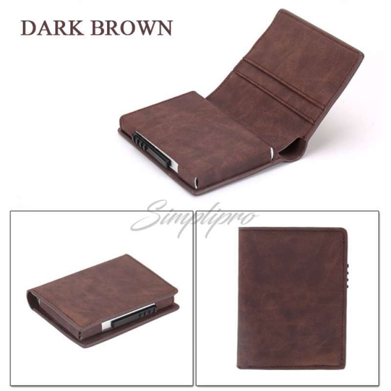 Promo Dompet Pria Keren Anti Rfid Premium Card Holder Modern Mini ...