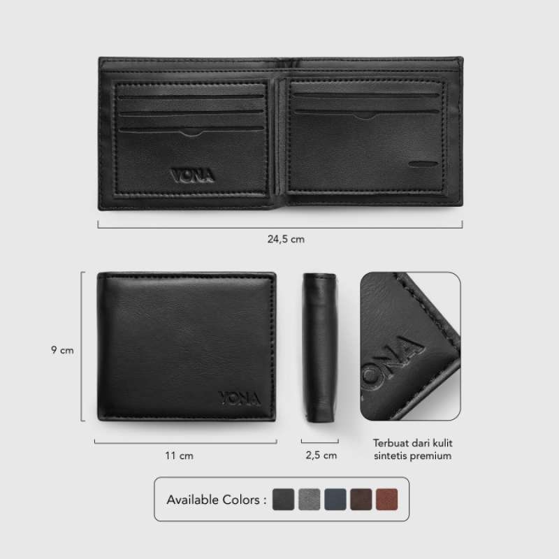 Promo Jagger Wallet - Dompet Pendek Pria Extra Slot Kartu Kulit Pu ...