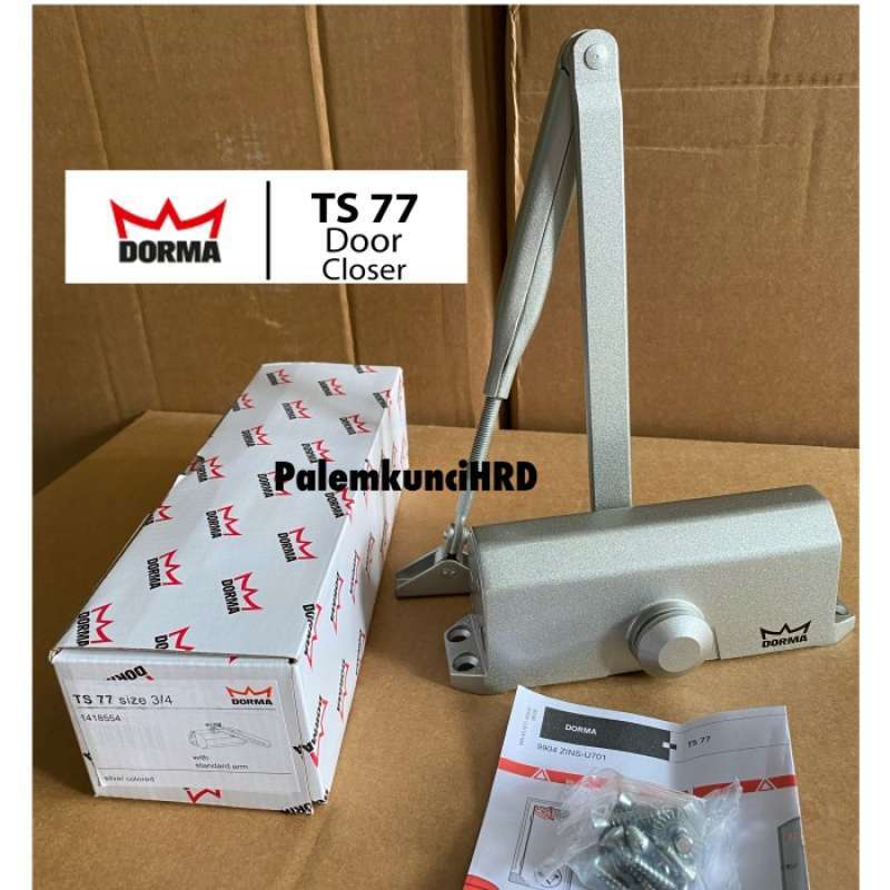 Promo Door Closer Dorma Ts 77 Standard Arm Terbaik - Dark Brown Diskon ...