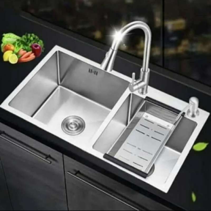 Promo Kitchen Sink Inobe 8245 Stainless Sus 304 / Bak Cuci Piring 2 ...