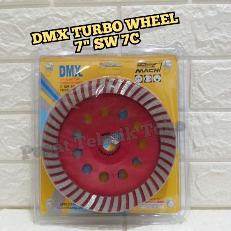 Promo Diamond Cup Wheel Dmx Turbo 7 - Mata Gerinda Poles Beton Dmx 7 Sw ...