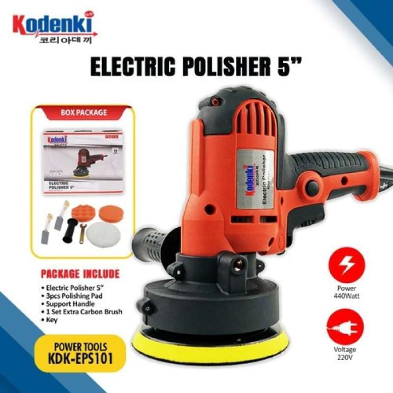 Promo Mesin Poles Mobil Motor Car Polisher 5 Inch Dengan Variable Speed ...