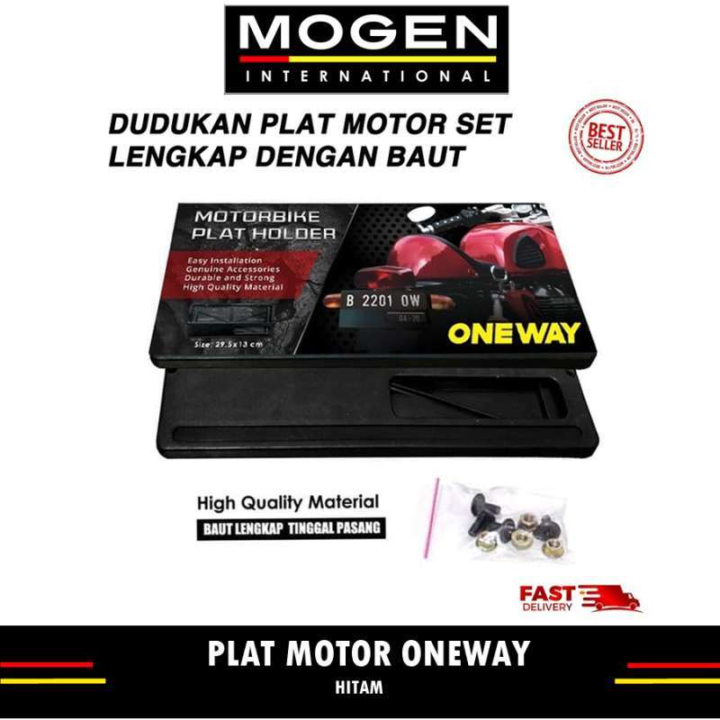 Promo Frame Plat Motor / Dudukan Tempat Plat Nomor Motor / Tatakan Plat ...