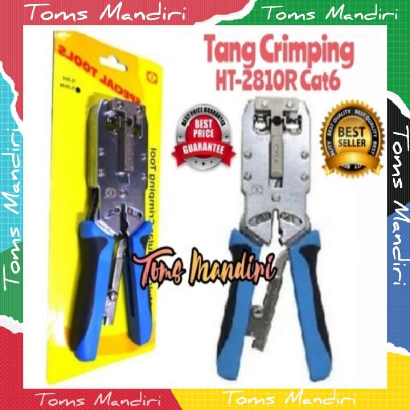 Promo Crimping Tool Cat6 / Tang Crimping Cat 6 Ht-2810r Diskon 23% Di ...