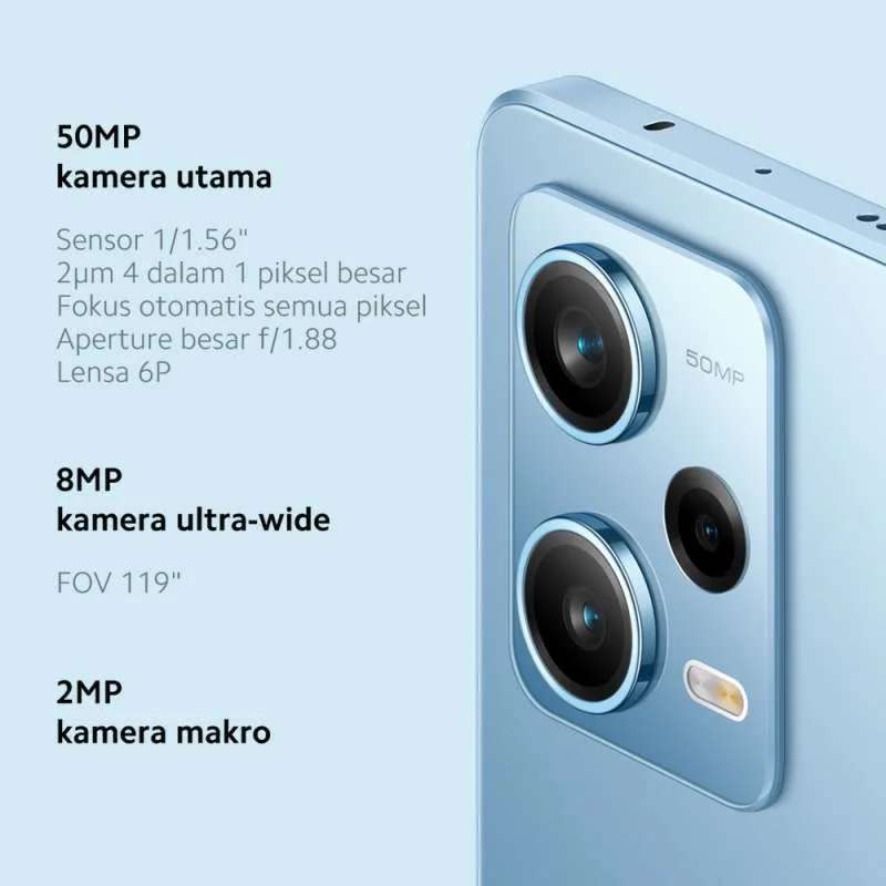 Promo Xiaomi Redmi Note 12 Pro 5g (8/256gb) Kamera 50mp Sony Imx766 Ois Dimensity 1080 120hz P ...
