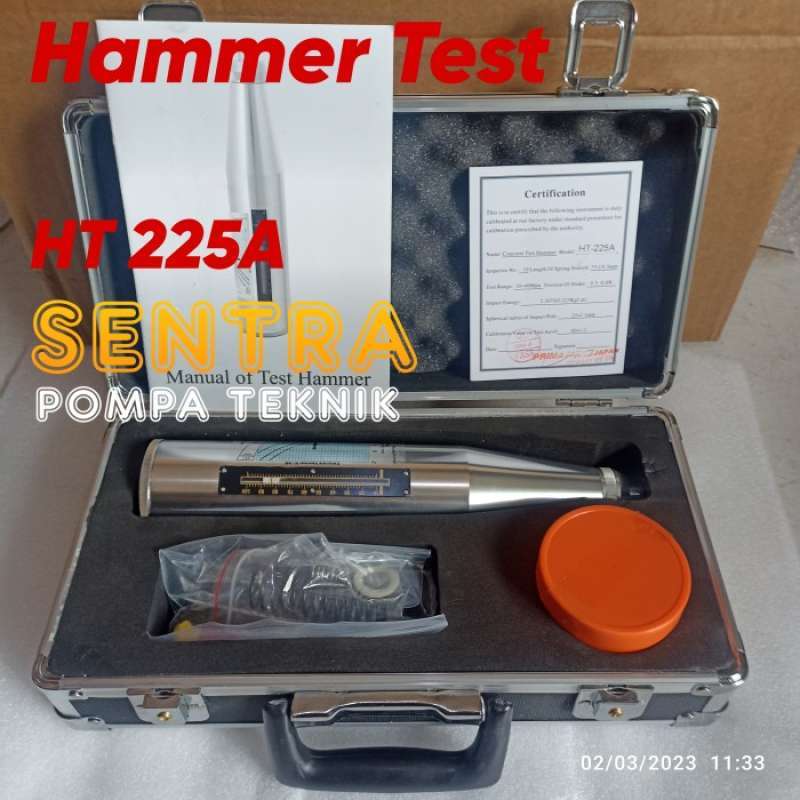 Promo Hammer Test Ht 225 A Concrete Test Hammer Ht 225a Murah Diskon 23 ...