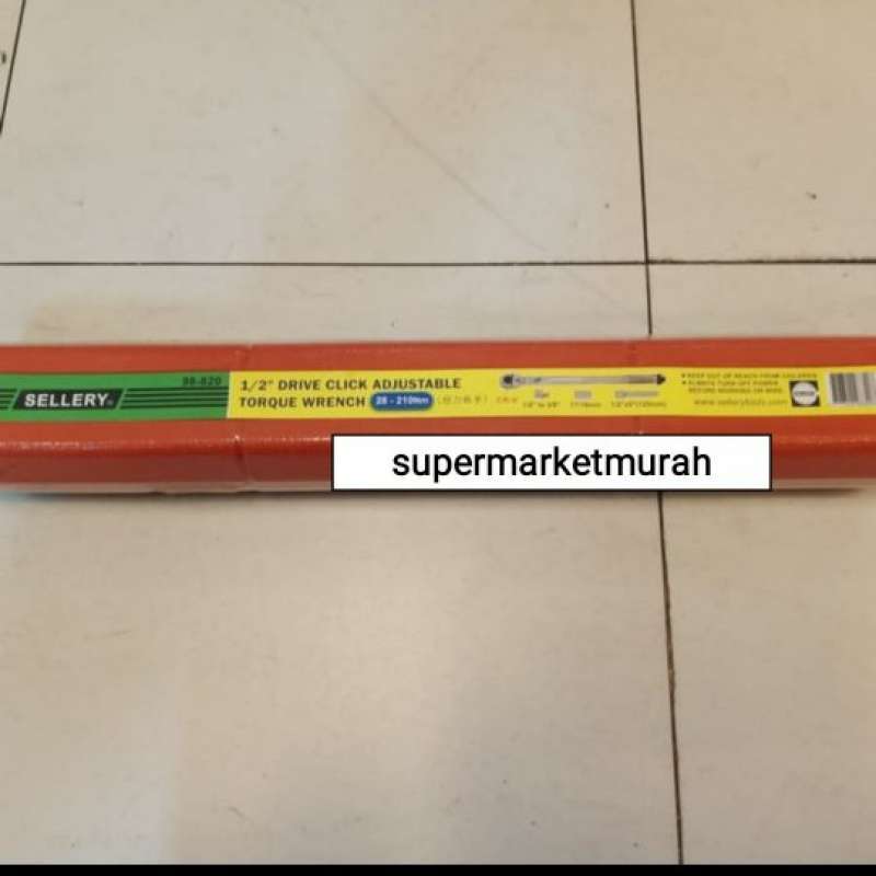 Promo Torque Wrench Sellery 98-820 28-210nm 1/2 Konci Torsi Moment ...