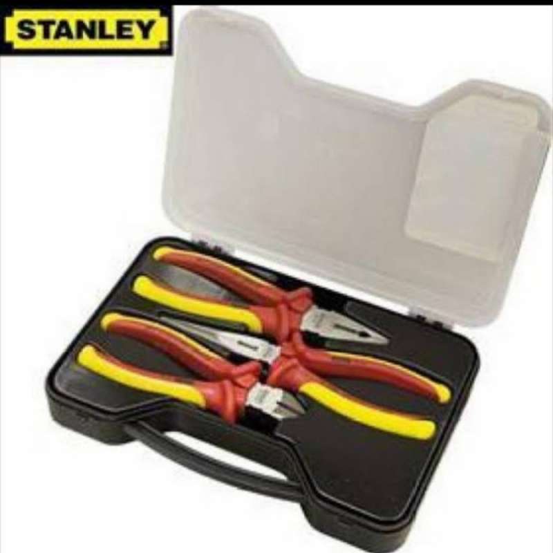 Promo Tang Listrik Set Stanley Vde Plier Set 84-011 Made In Taiwan ...
