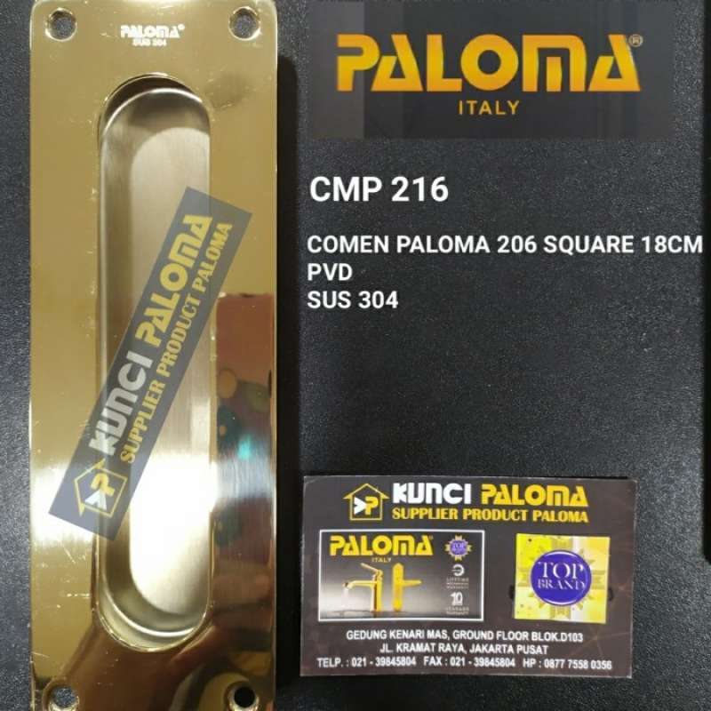 Promo Comen Cmp 216 Pvd Handle Tanam Pintu Lemari Geser -square Diskon 23% Di Seller Kulee Store ...