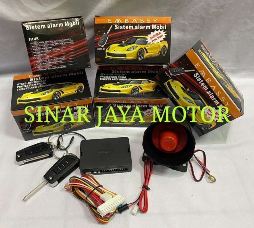 Promo Alarm Mobil Embassy - Ema 17 Dengan Model Kunci Mobil Innova Baru ...