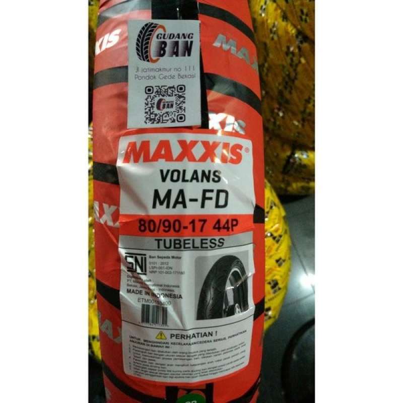 Promo Ban Luar Maxxis Volans Uk 80 90 -17 Tubless Diamond Baru Ma-fd Diskon 23% Di Seller Baldum ...