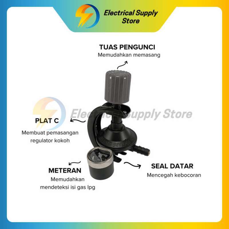 Promo Regulator Destec Com-u12rm Original Kompor Gas Tekanan Rendah ...
