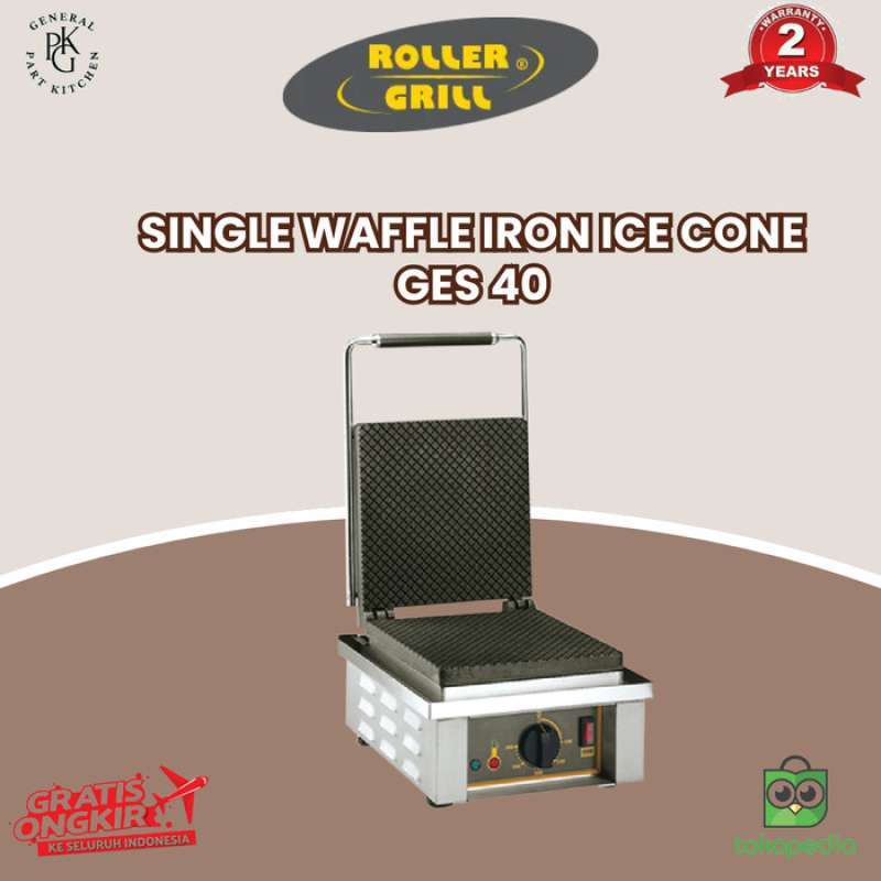 Promo Mesin Pembuat Waffle Electric Iron Bruxelles Roller Grill Model ...