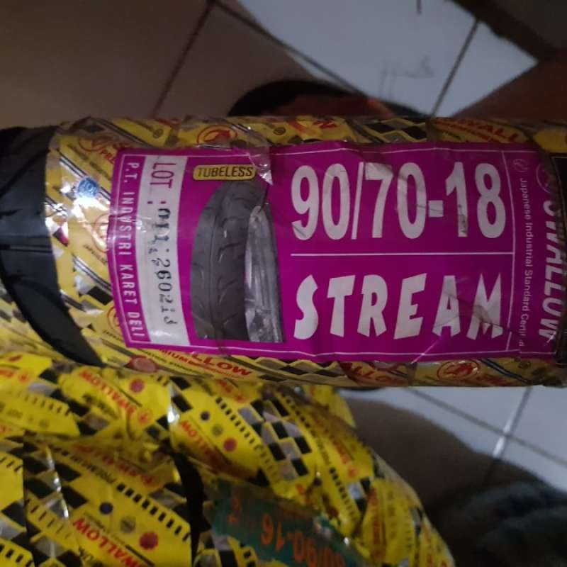 Promo Ban Luar Tubless Swallow 90/70-18 Stream Diskon 23% Di Seller ...