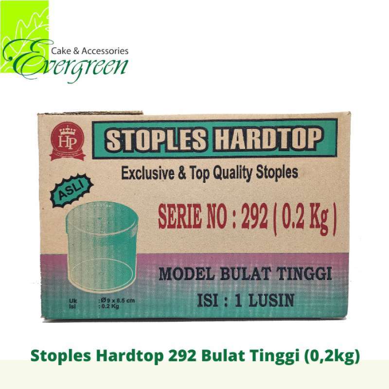 Promo Stoples Hardtop 292 Tabung/bulat Tinggi (0,2kg) Diskon 23% Di ...