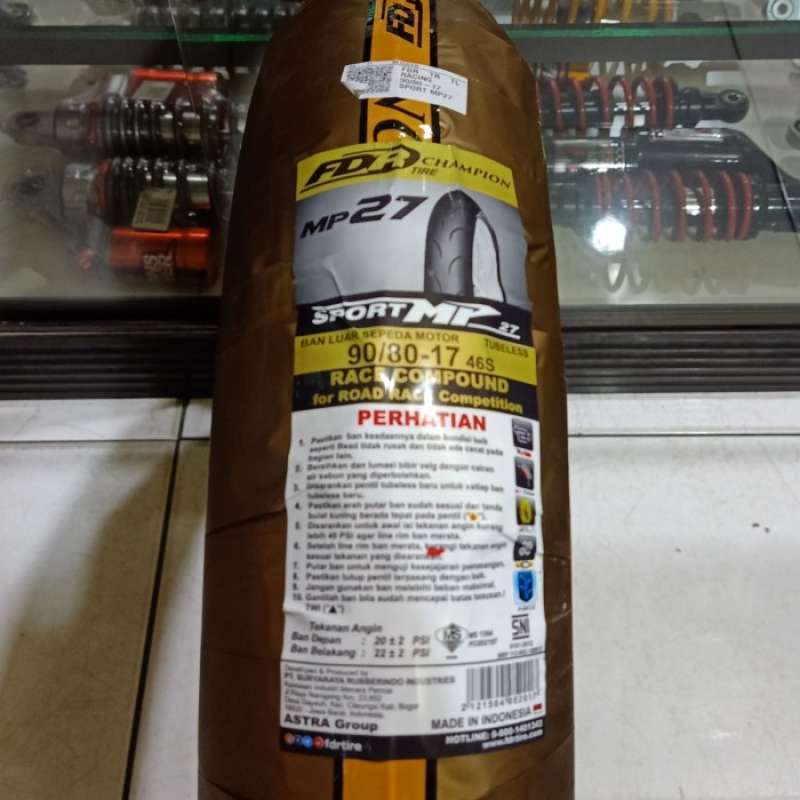 Promo Ban Fdr Mp 27 90 80 17 Soft Compound Diskon 23% Di Seller Baldum ...