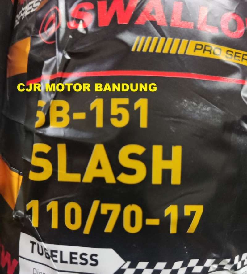 Promo Ban Soft Racing 110/70 Ring 17 Swallow Slash Ban Motor Vixon Nva ...