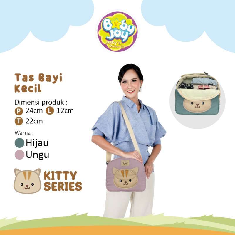Jual Baby Joy Tas Bayi Kecil Kitty Series Bjt1062 - Ungu Di Seller ...