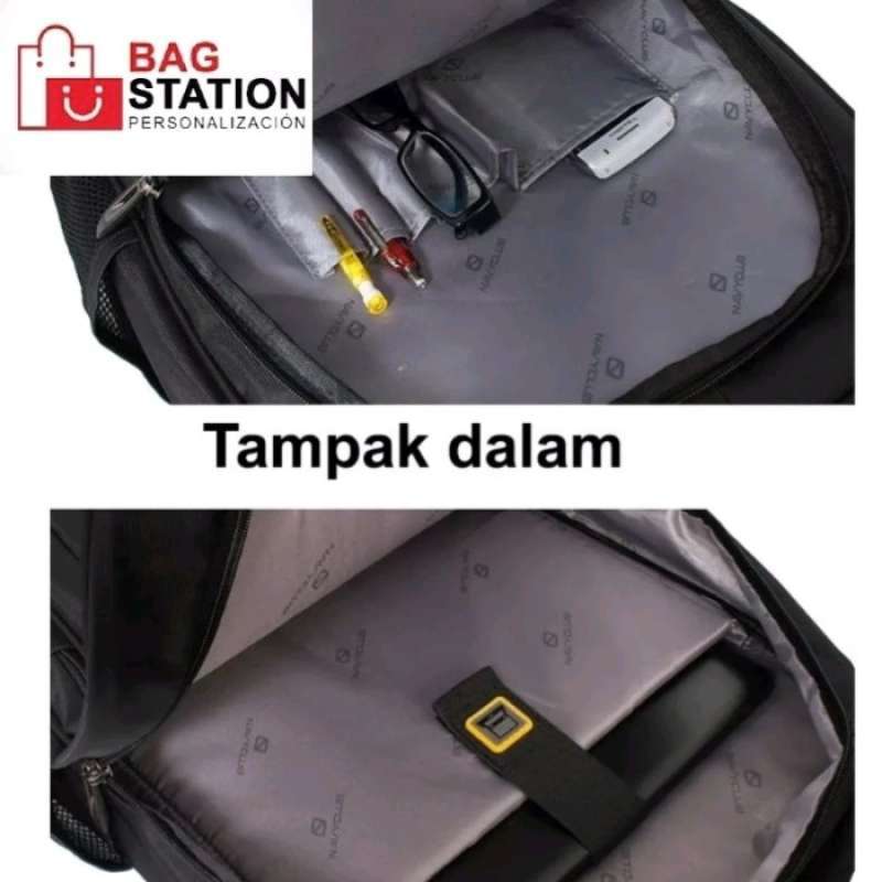 Jual Tas Ransel Laptop Backpack Troli Trolley Roda Navy Club Original ...