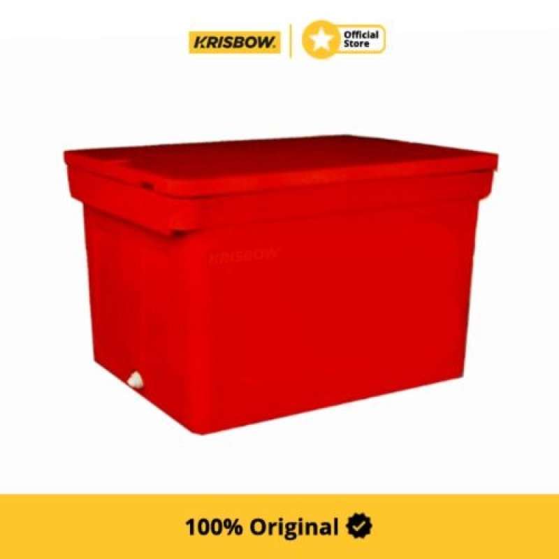 Promo Krisbow Cooler Box Mrcb-120r 60 Ltr - Merah Diskon 23% Di Seller ...