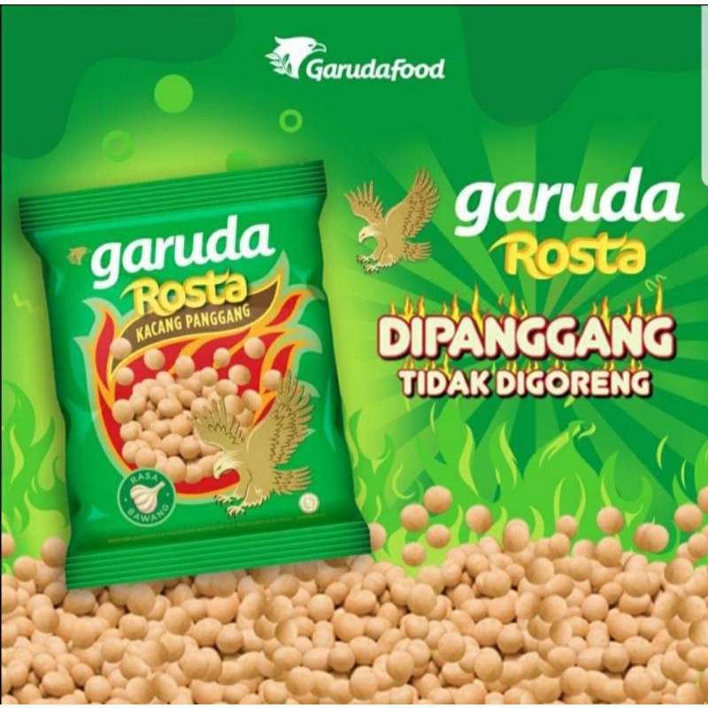Jual Kacang Garuda Rosta 90gr 3 Varian Rasa Di Seller Vexa's Online ...
