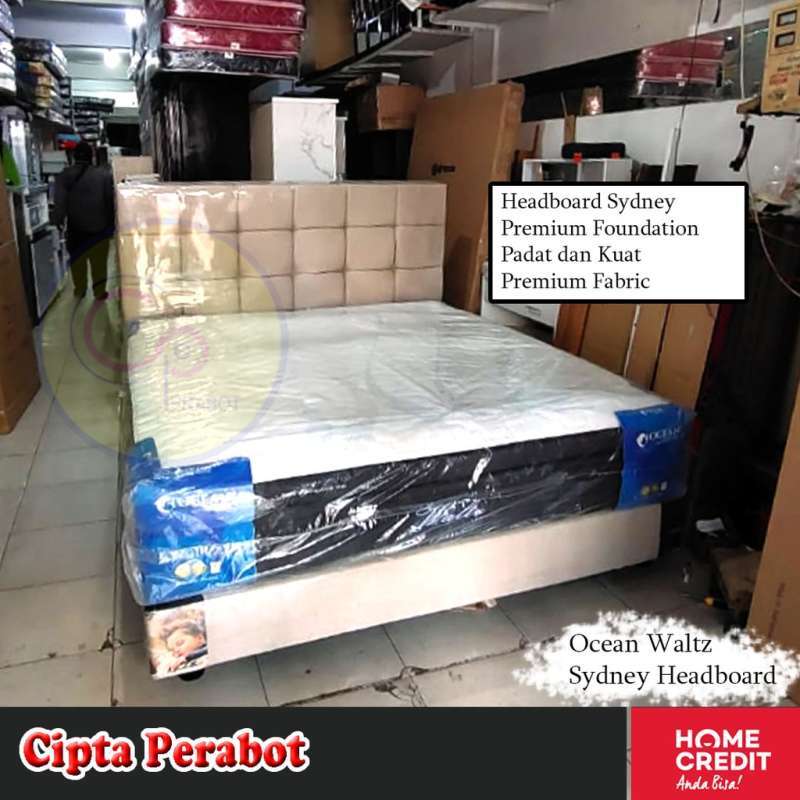 Jual Kasur Tempat Tidur Springbed Ocean Waltz Fullset Custom - 160 X ...
