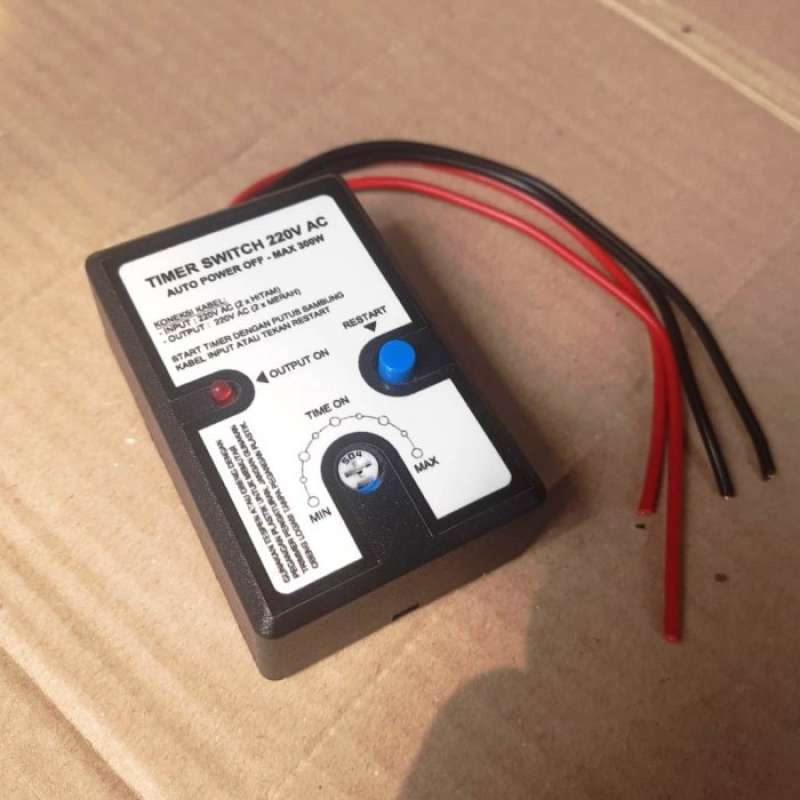 Jual Timer Switch Auto Power Off - Simple Fast Start Saklar On-off 220v ...