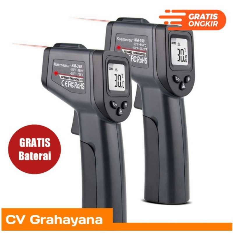 Jual Termometer Makanan Thermometer Infrared Digital Non Contact Masak ...