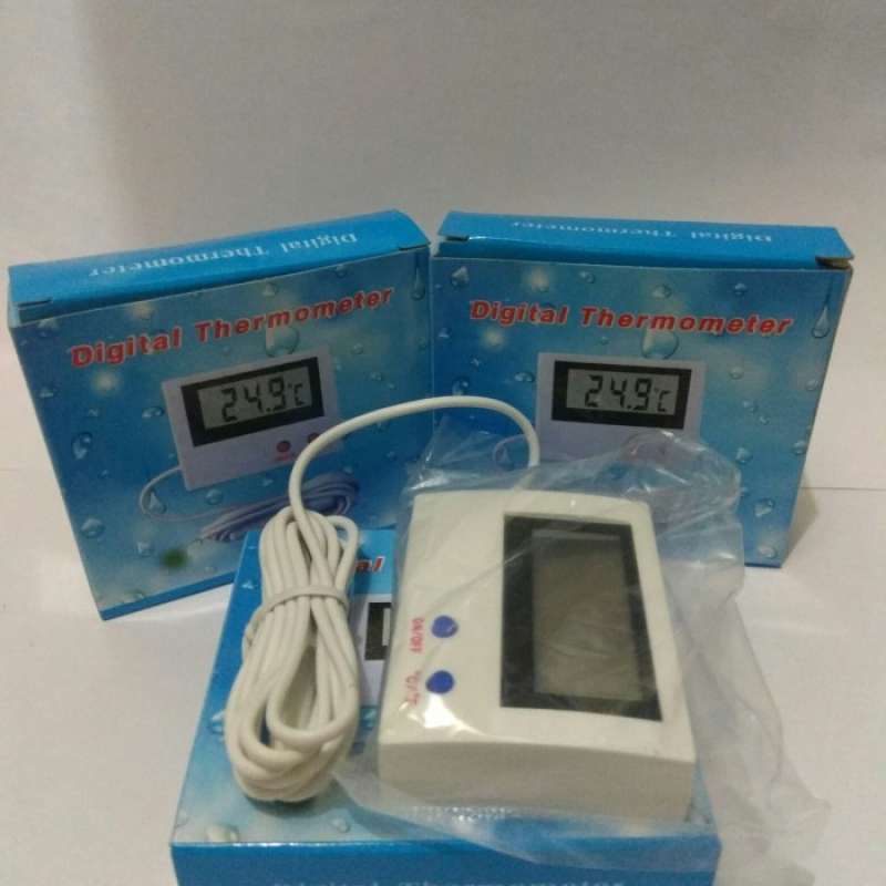 Jual Thermometer Kulkas Digital Dr Gray / Themometer Kulkas - Biru Di ...