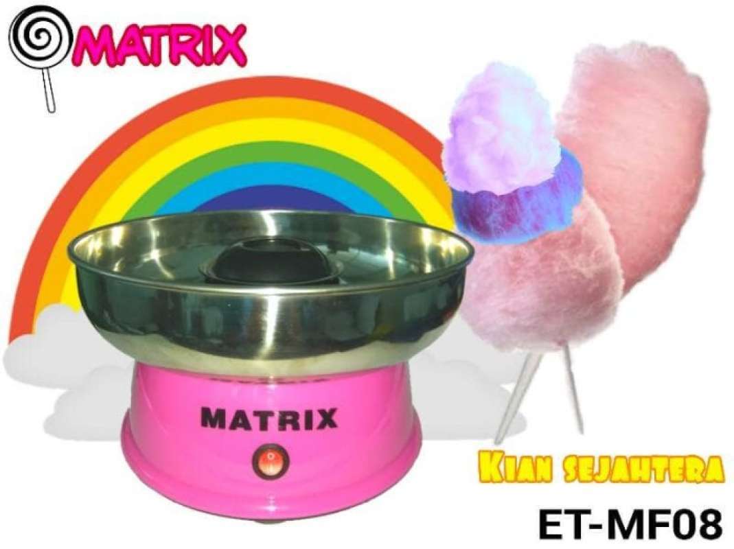 Jual Matrix Et-mf08 Cotton Candy Machine Mesin Permen Kapas. Mesin ...