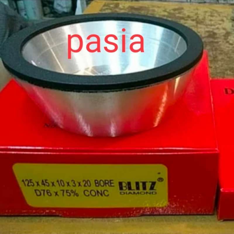 Jual Blitz 5 Cup 125 Diamond Wheel Mangkok Batu Asah Pisau Planer Tct ...