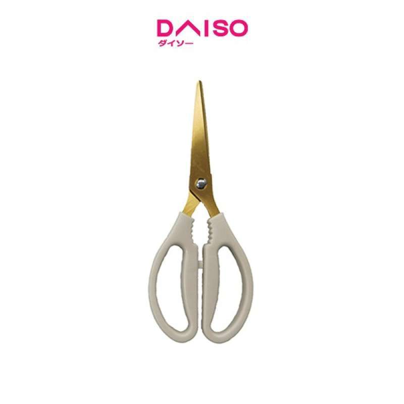 Jual Daiso Kitchen Scissors -titanium Coated- - Putih Di Seller Consume ...