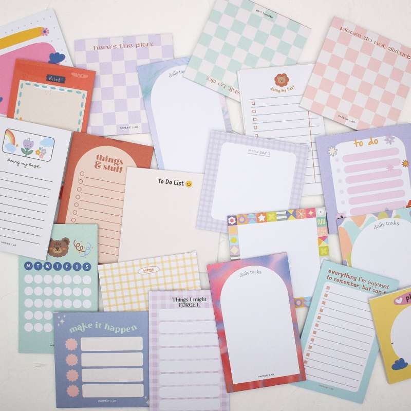 Promo Paperie Lab - Cute Notepad Kertas Memo Estetik Diskon 1% Di ...