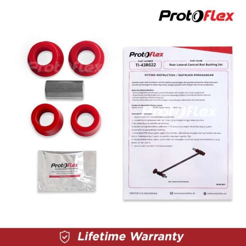 Jual Protoflex Rear Lateral Control Panhard Bush Set Toyota Innova Fortuner Di Seller Protoflex ...