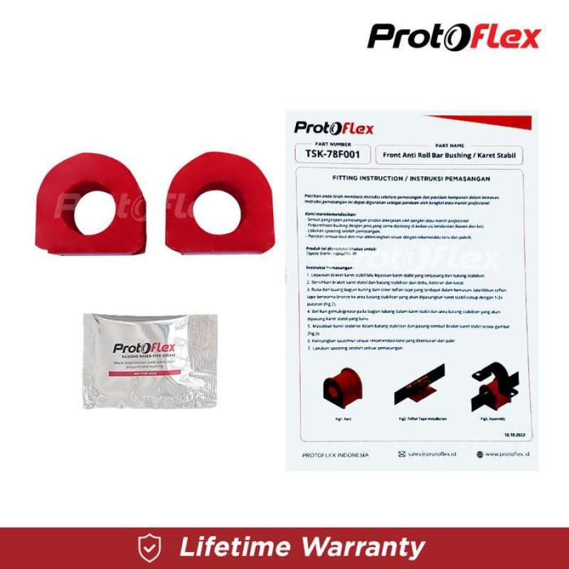 Jual Protoflex Karet Stabil Depan Toyota Starlet Kapsul 96-99 Di Seller ...