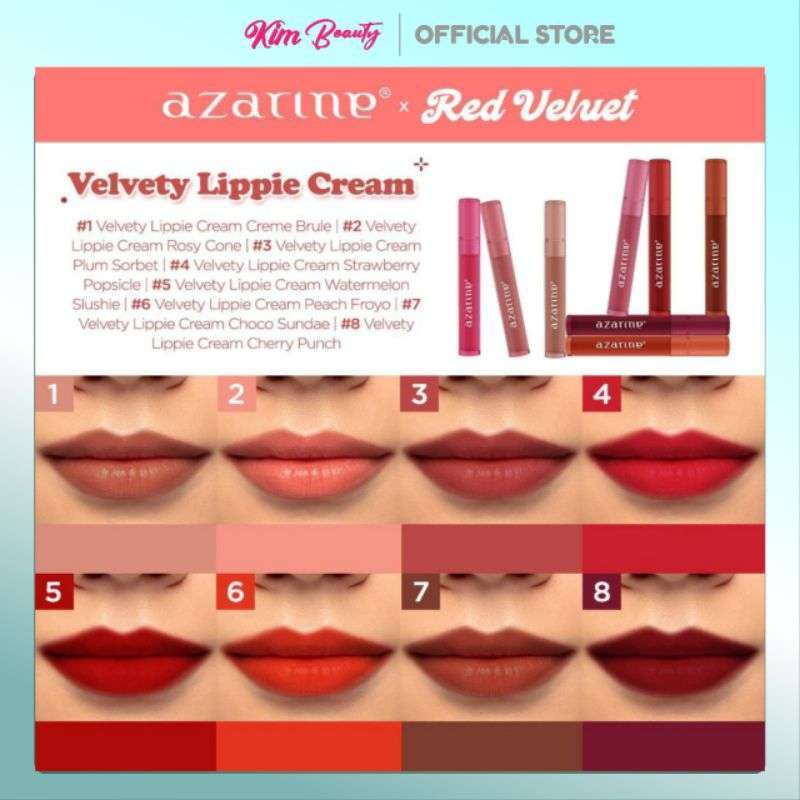 Jual Azarine Velvety Lippie Cream - Plum Sorbet Di Seller Kim Beauty ...
