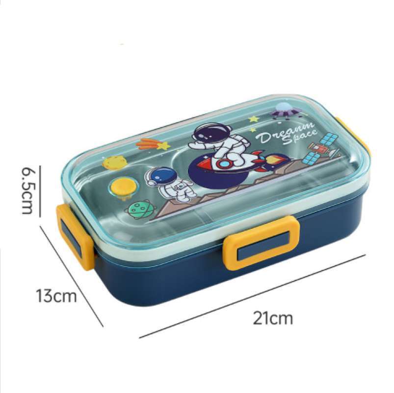Jual Bonbox Kotak Bekal 2 Sekat Makan Siang Anak Lunch Box Stainless ...