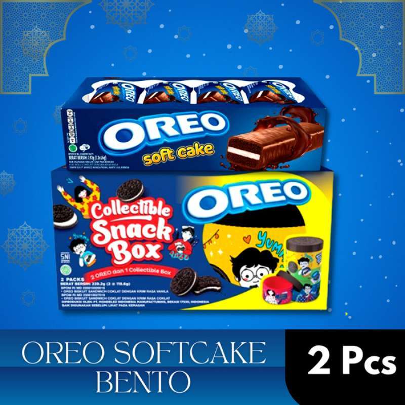 Jual Oreo Soft Cake Bento Biskuit 2 Pcs Oreo Softcake Oreo Bento Box Di ...